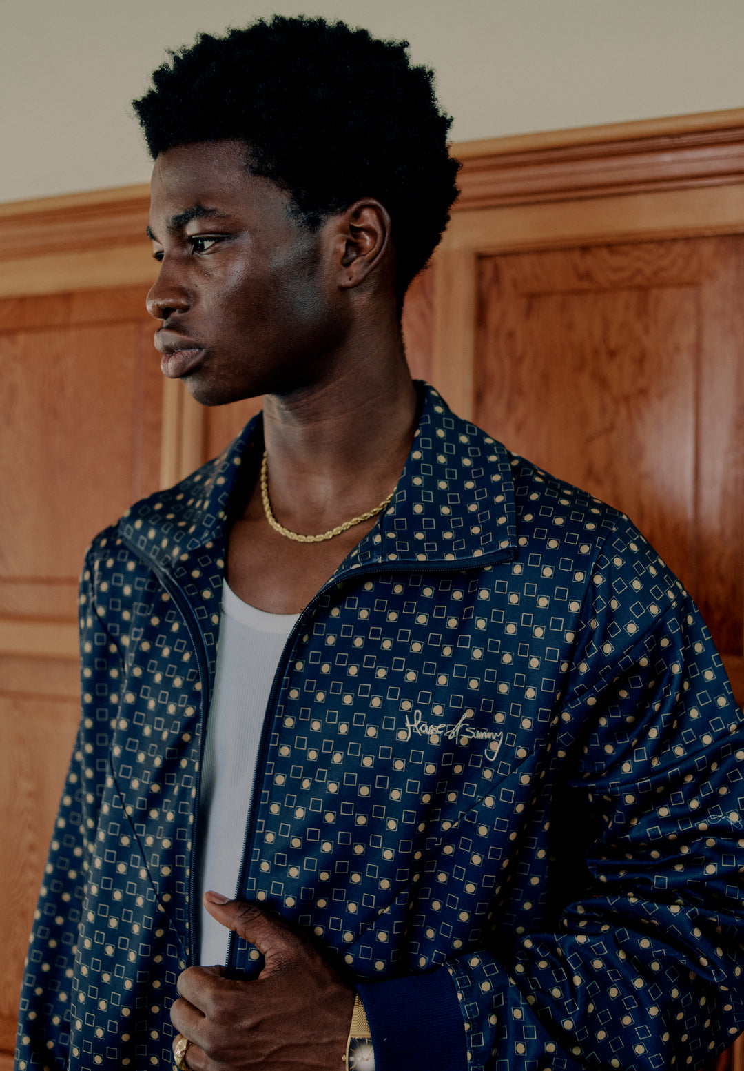 House of Sunny The Benny Tracksuit Jacket – Mens Zip Track Top